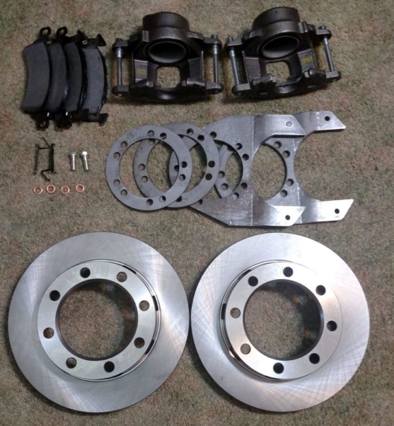 Dana 44 Front Axle Disc Brake Upgrade Kit - 8 Lug - 76-79 Ford | Lugnut4x4