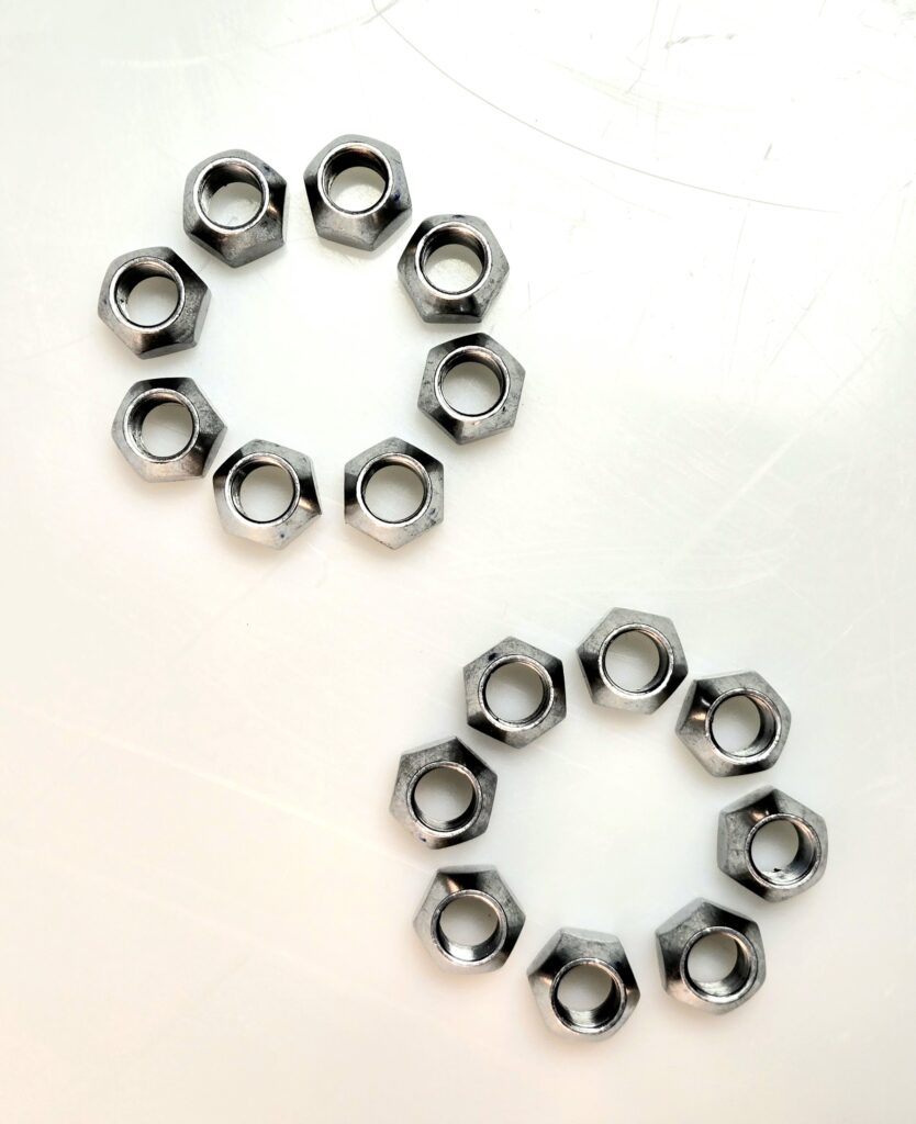 Conical 9/16x18 Lug Nuts for 8 Lug Axles | 16 Pack